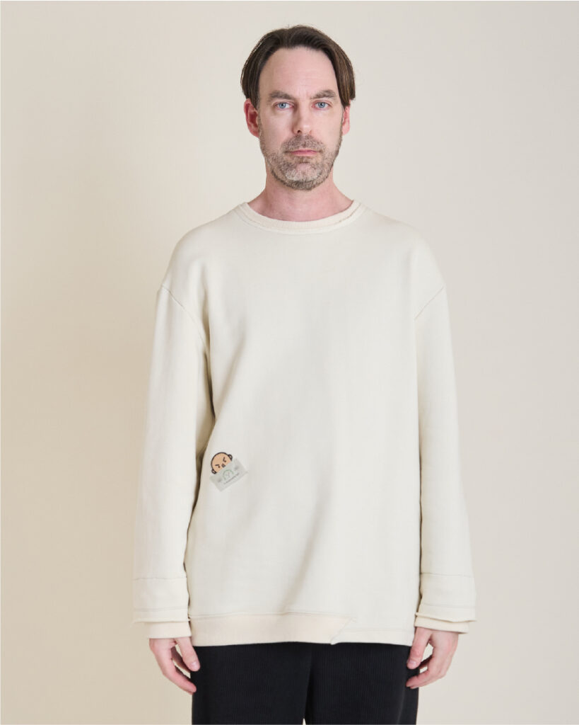 Suppressed Anger SweatShirt (cream) | 와이쏘씨리얼즈