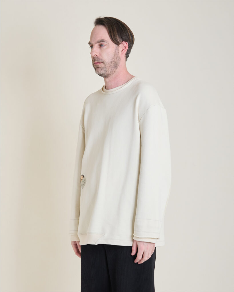 Suppressed Anger SweatShirt (cream) | 와이쏘씨리얼즈