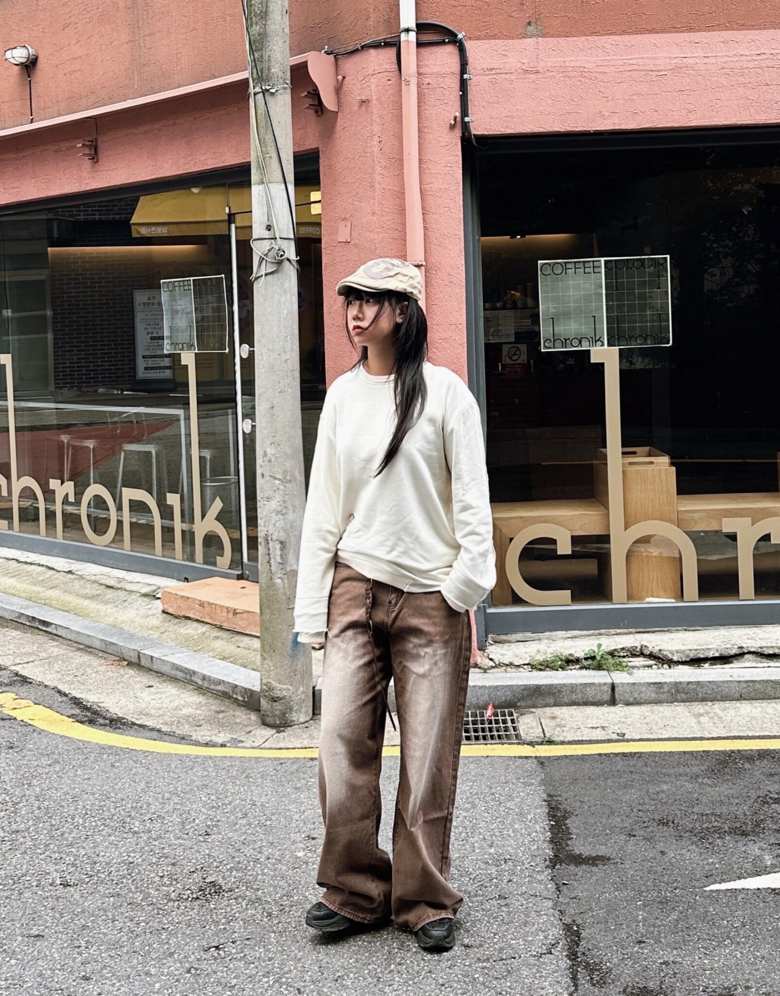 Suppressed Anger SweatShirt (cream) | 와이쏘씨리얼즈