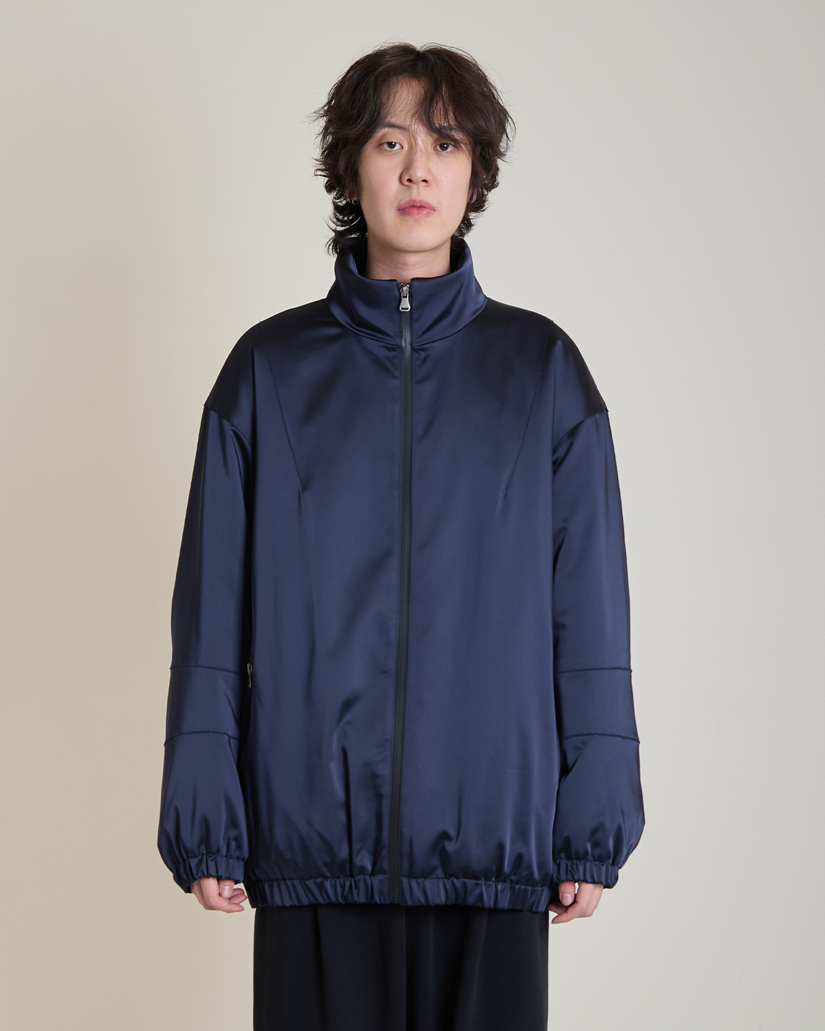 Simple Padding (navy) | 와이쏘씨리얼즈