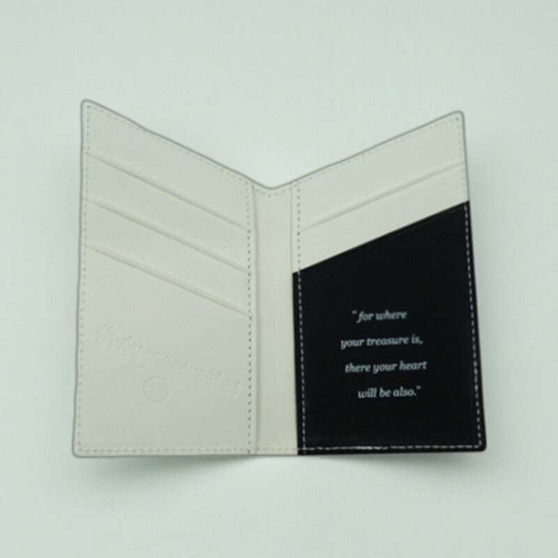 Mohawk Leather Wallet - vegetable leather | 와이쏘씨리얼즈